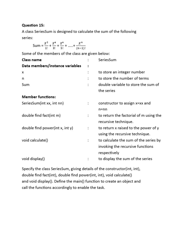 Terminal Assignment Question No.15 (Updated) | PDF