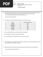 Remedial Maths Unit 2 Exercises | PDF | Language Arts & Discipline