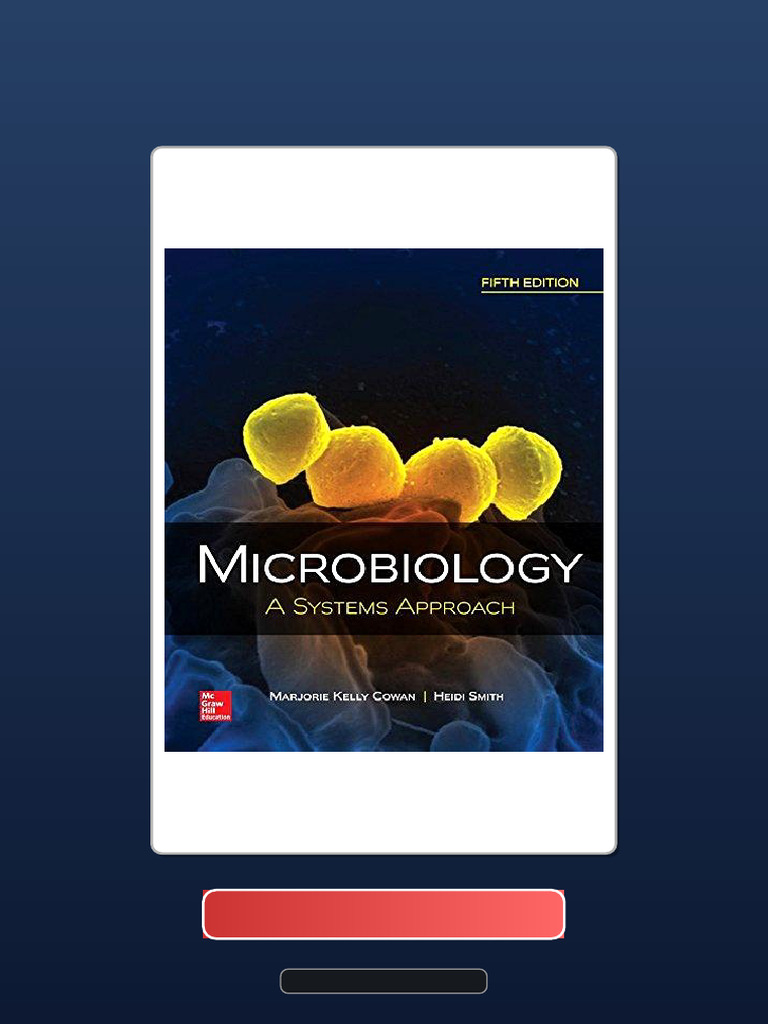 Microbiology A Systems Approach 5th Edition Marjorie Kelly Cowan ISBN ...
