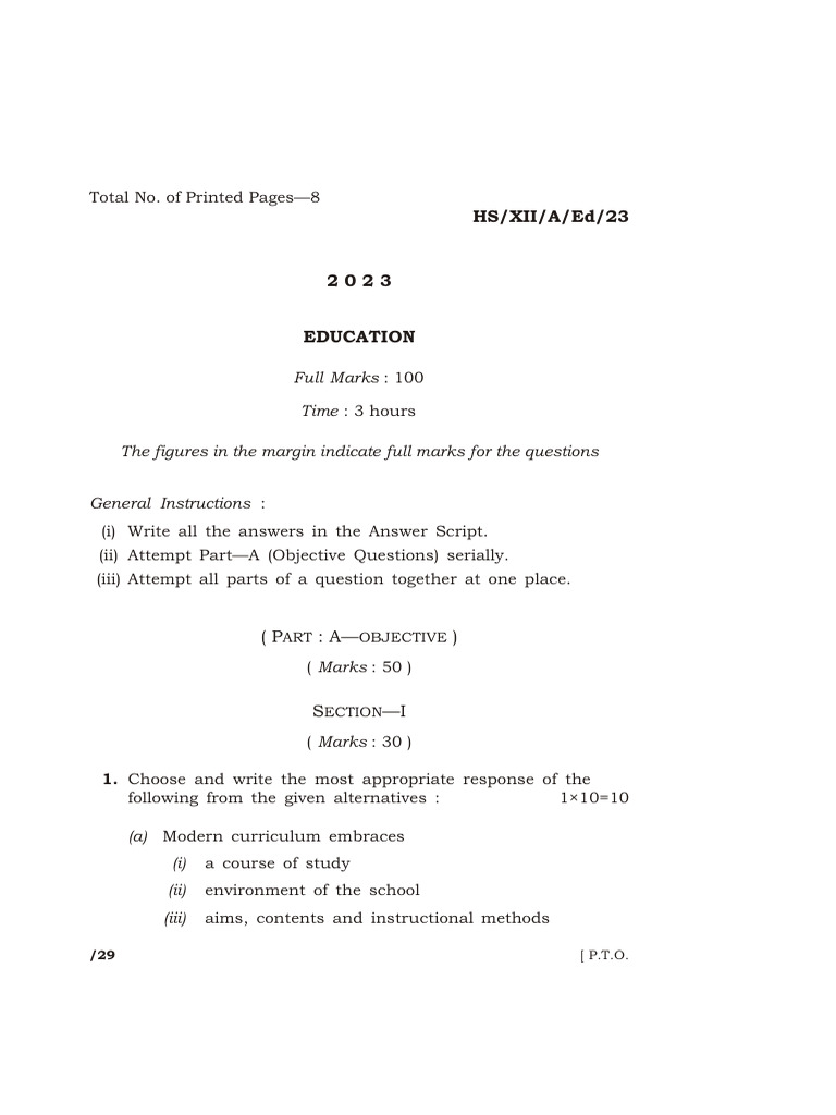Education 2023 | PDF | Thought | Intelligence