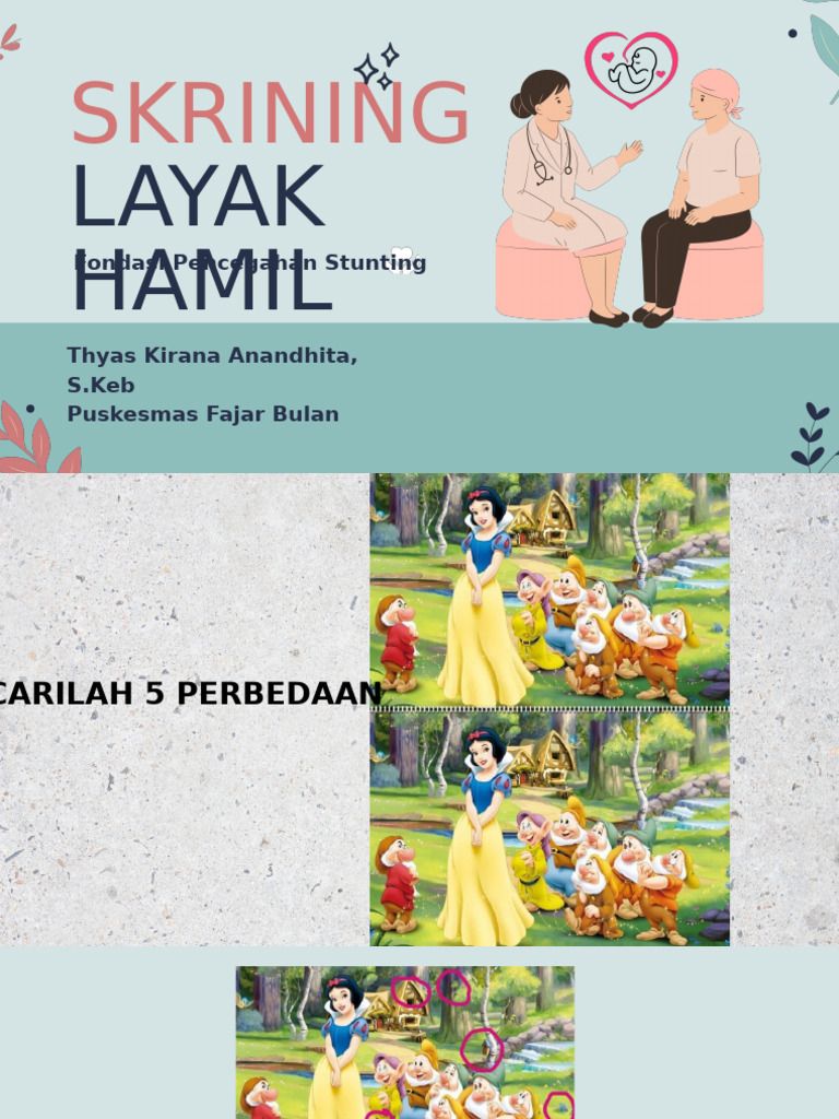 Skrining Layak Hamil - Thyas | PDF