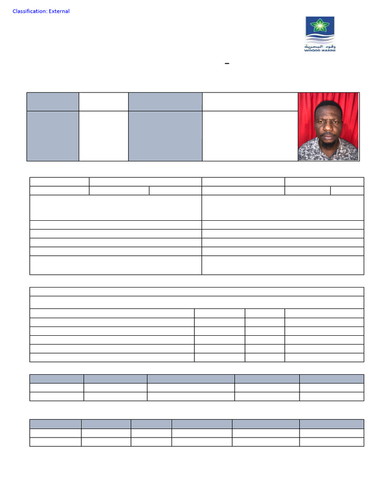QF-3240-FO-001 (CC) Woqod Marine Application Form | PDF | Shipping ...