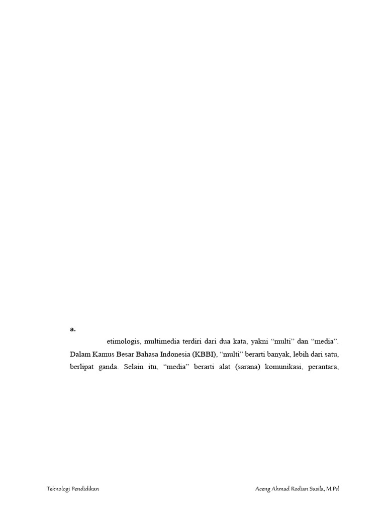 Modul Multimedia Interaktif | PDF