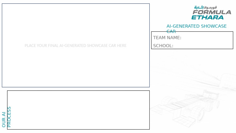 Ai Generated Showcase Car Template | PDF
