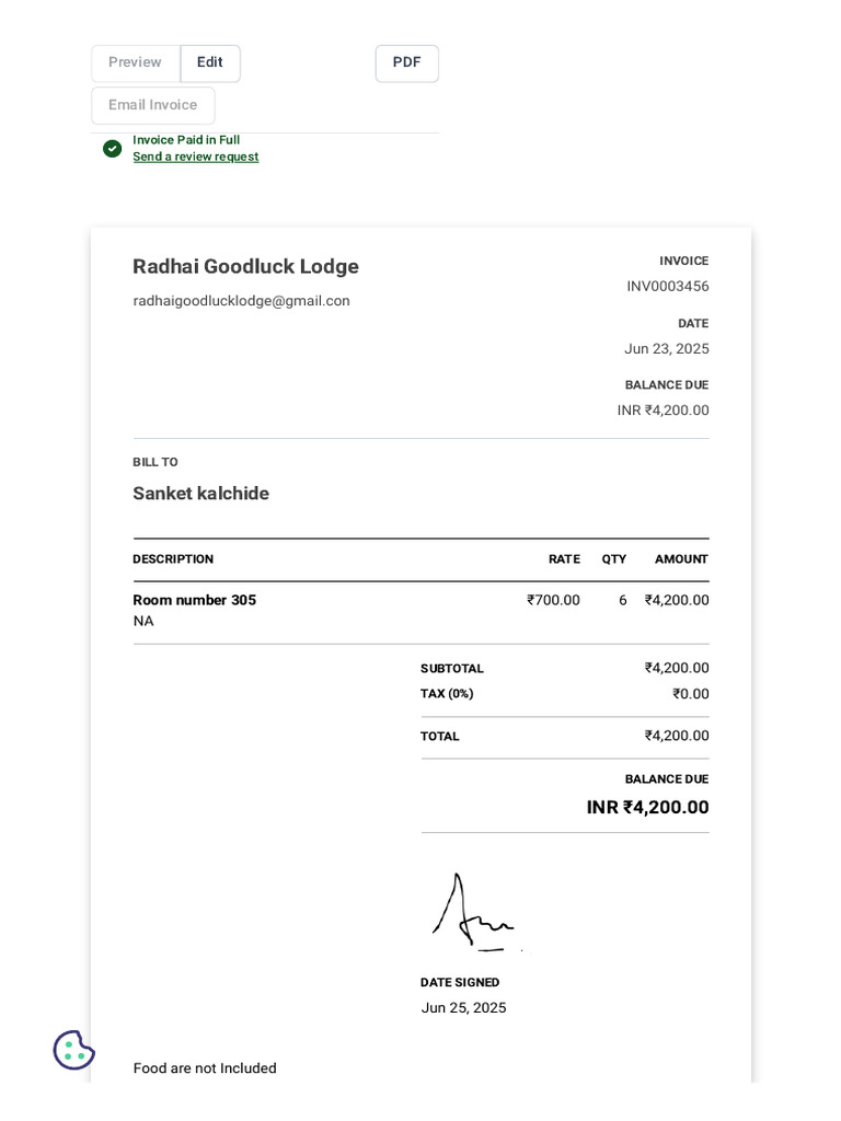 Radhai Goodluck Lodge | PDF