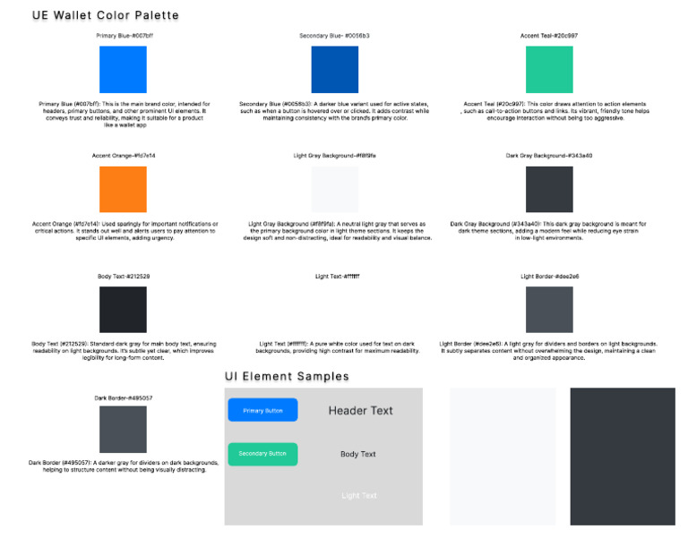 Color Palette | PDF | Color | Graphic Design