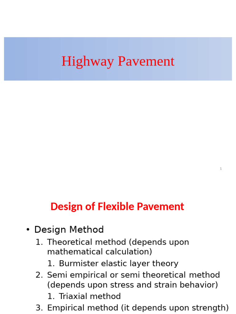 Chapter 2 Pavement Design Part IV | PDF | Road | Road Surface