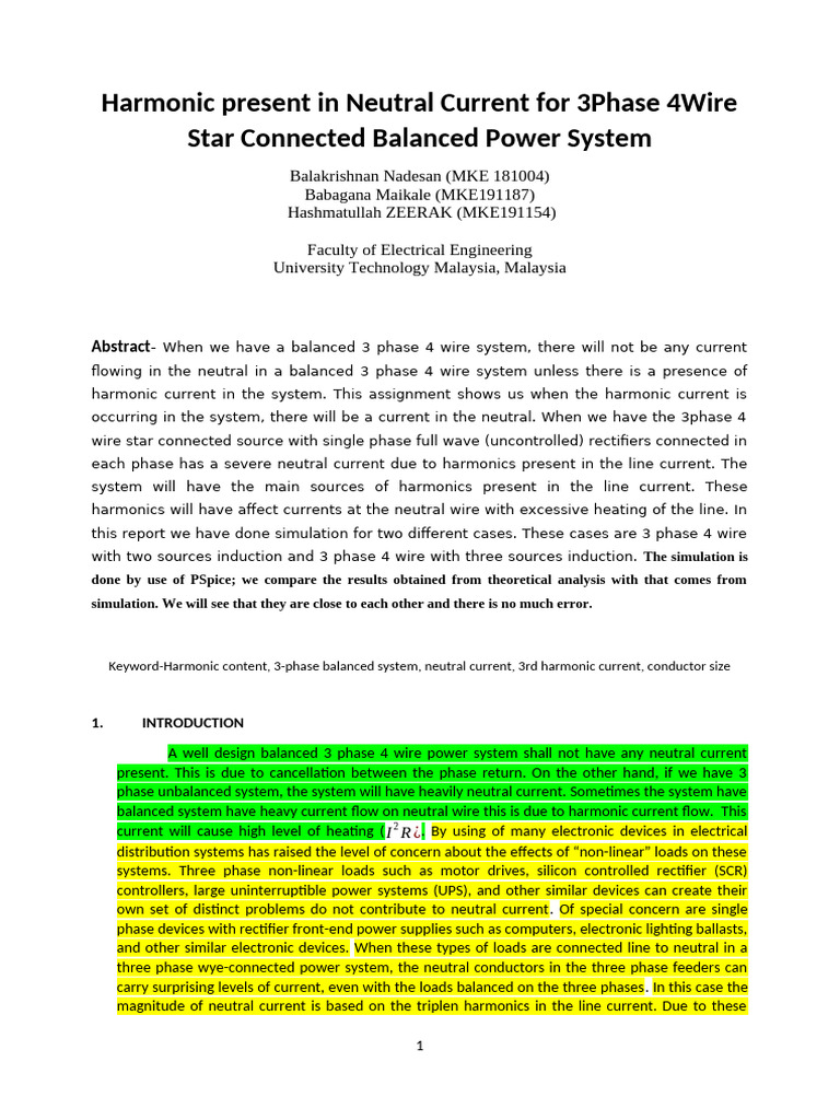 Three Phase Section V2 (1) 55555 | PDF | Electric Current | Rectifier