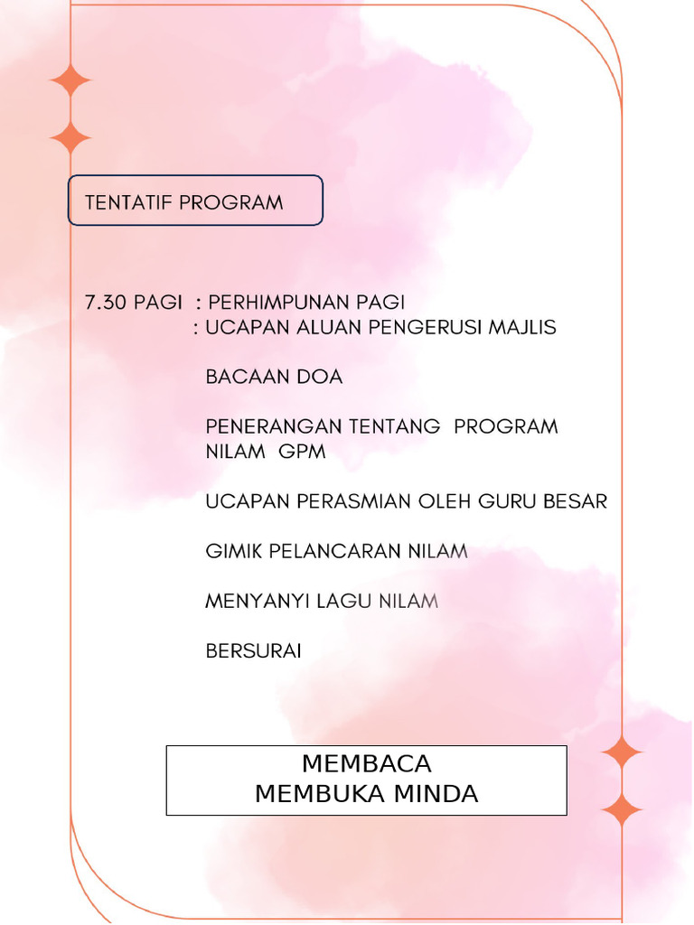 Buku Program Nilam 2025 | PDF