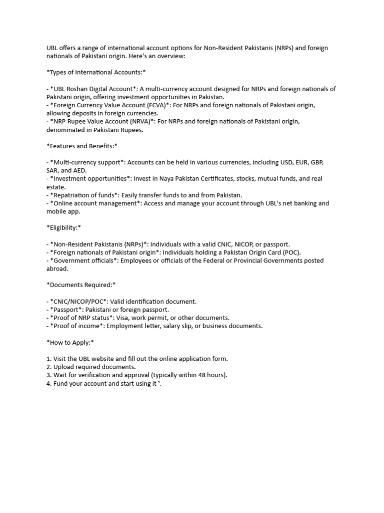 UBL International | PDF