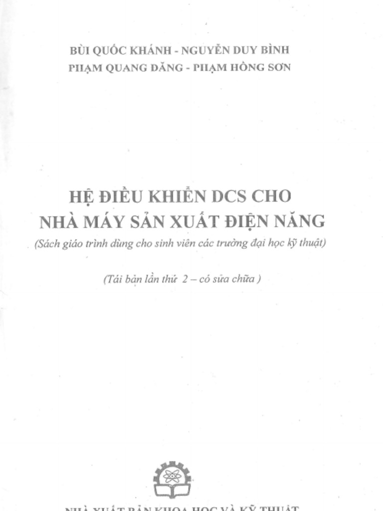 He Dieu Khien DCS (Bui Quoc Khanh) | PDF
