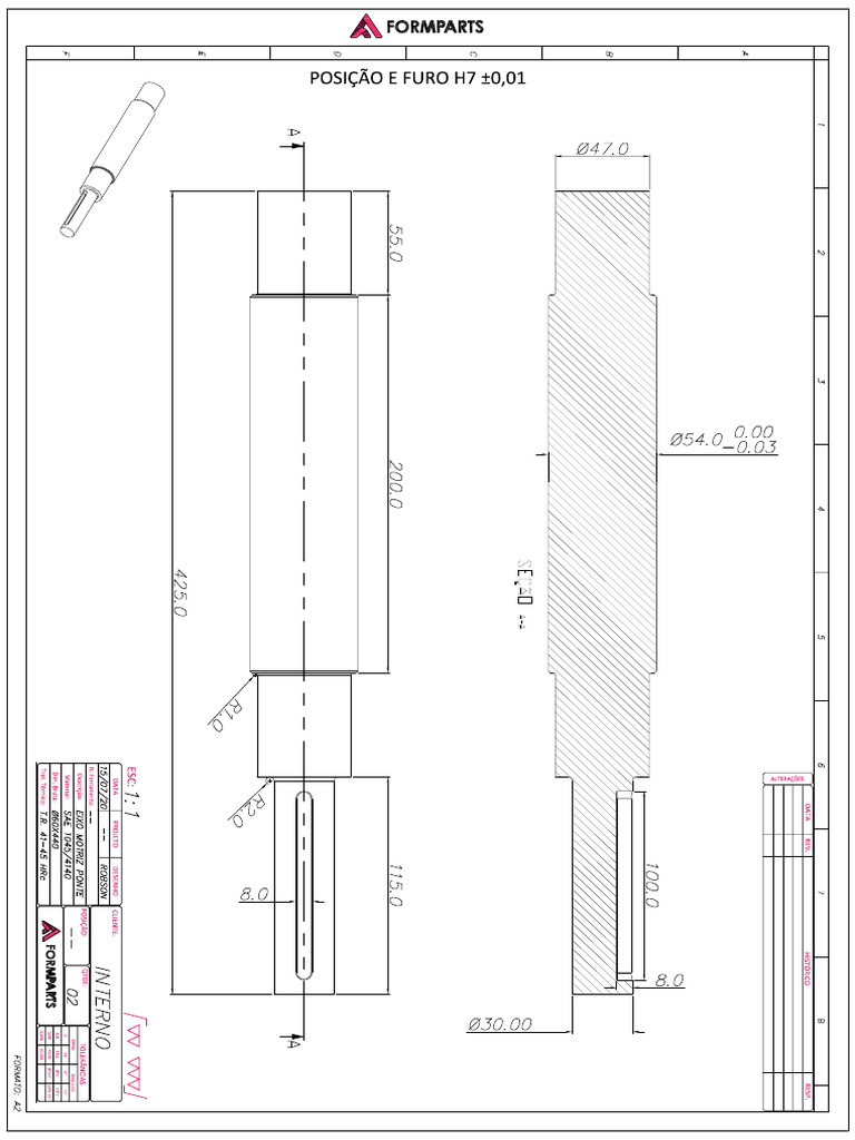 Eixo Motriz - Ponte Rola | PDF
