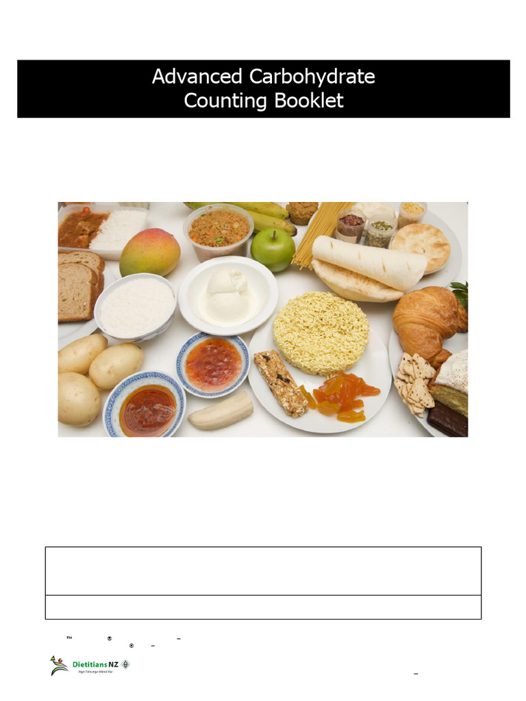 Advanced Carbohydrate Counting Booklet 2019 | PDF | Foods | Hamburgers
