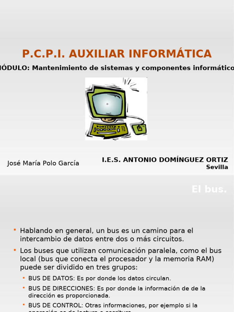 Introducción al Bus ISA en Informática | PDF | Microprocesador | Equipo ...