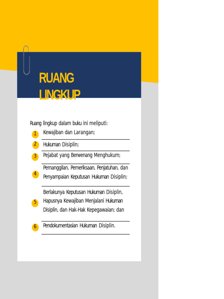 Panduan Disiplin Pegawai Negeri Sipil | PDF