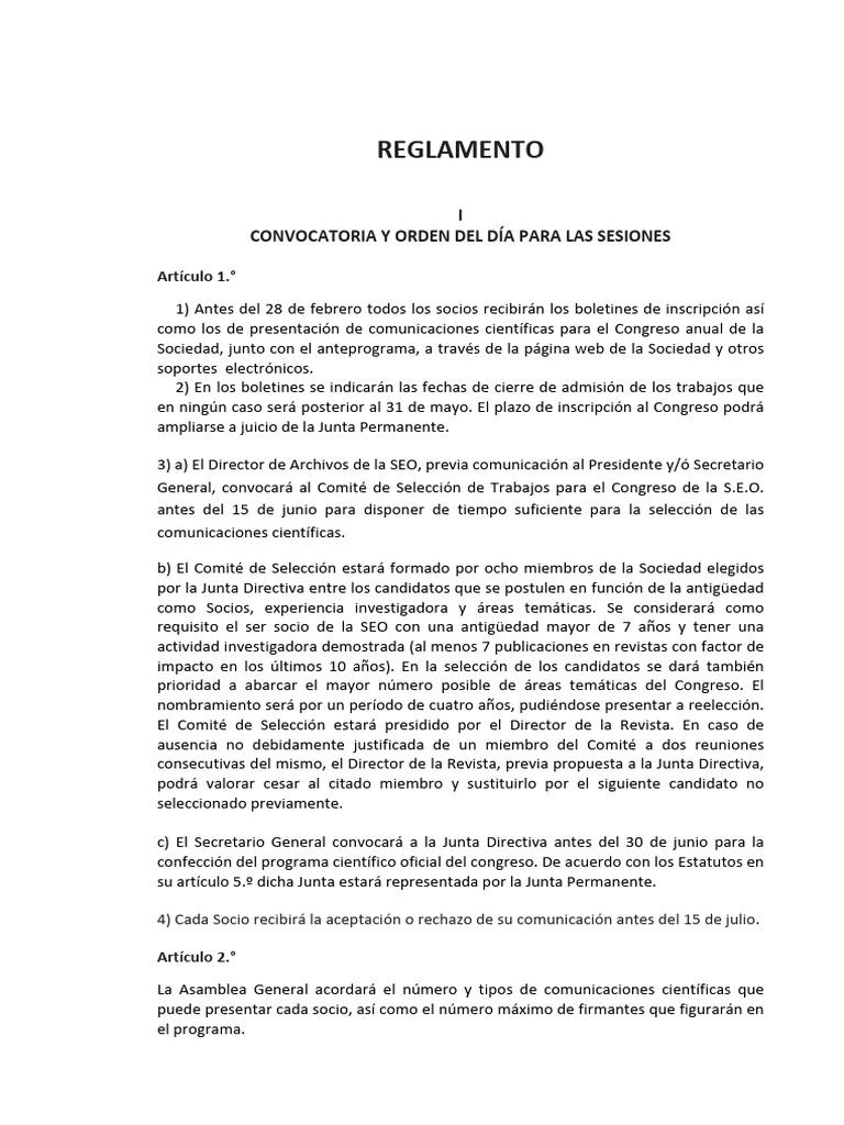 Reglamento Final 2024 | PDF | Asamblea General de las Naciones Unidas