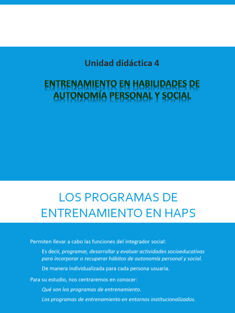 Presentación UT4 | PDF | Evaluación | Planificación