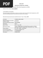 Beneficial Ownership Declaration Form - Bo1 Nganja Investments CC | PDF ...