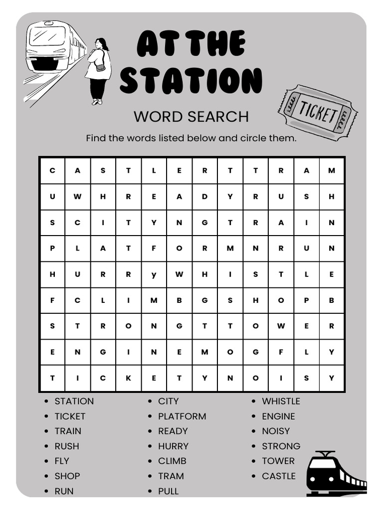 Word Search Activity | PDF