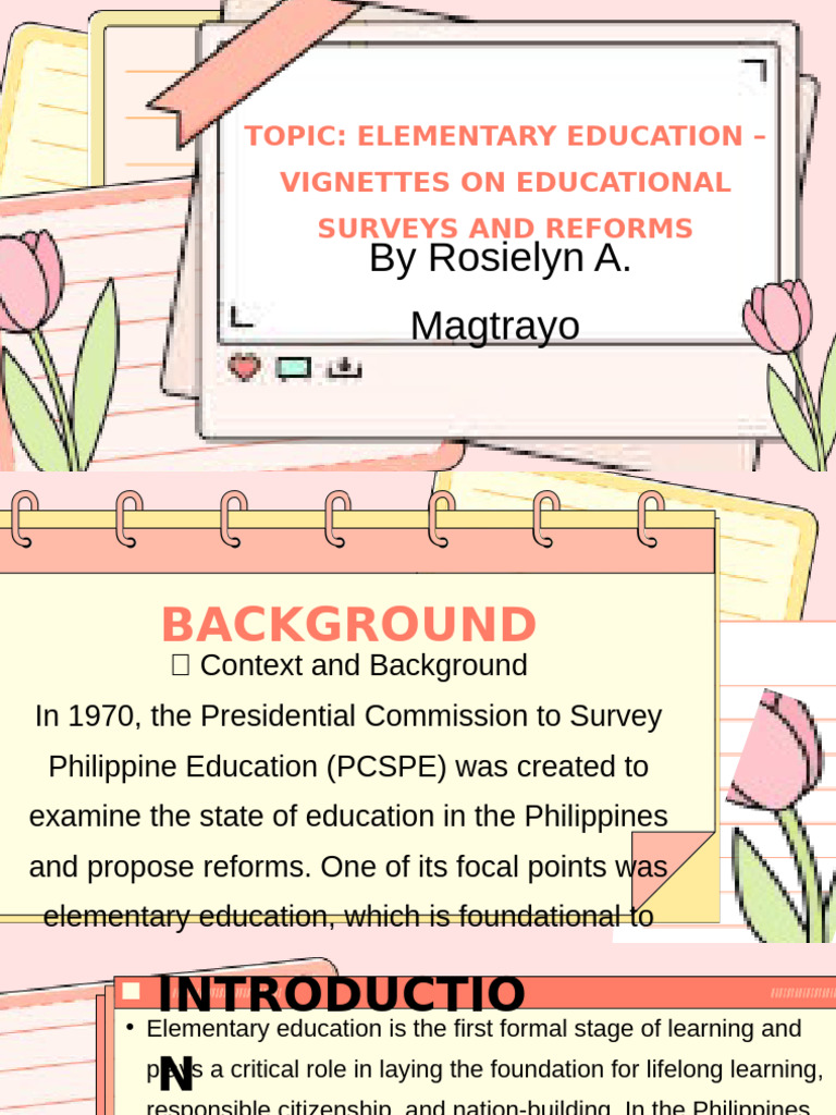 Vignettes On Educational Surveys | PDF | Primary Education | Literacy