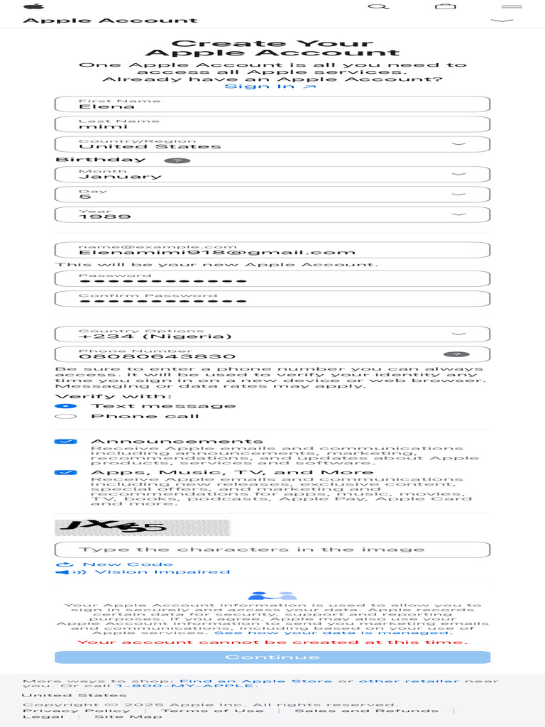 Create Your Apple Account Easily | PDF | Apple Inc. | Mobile App