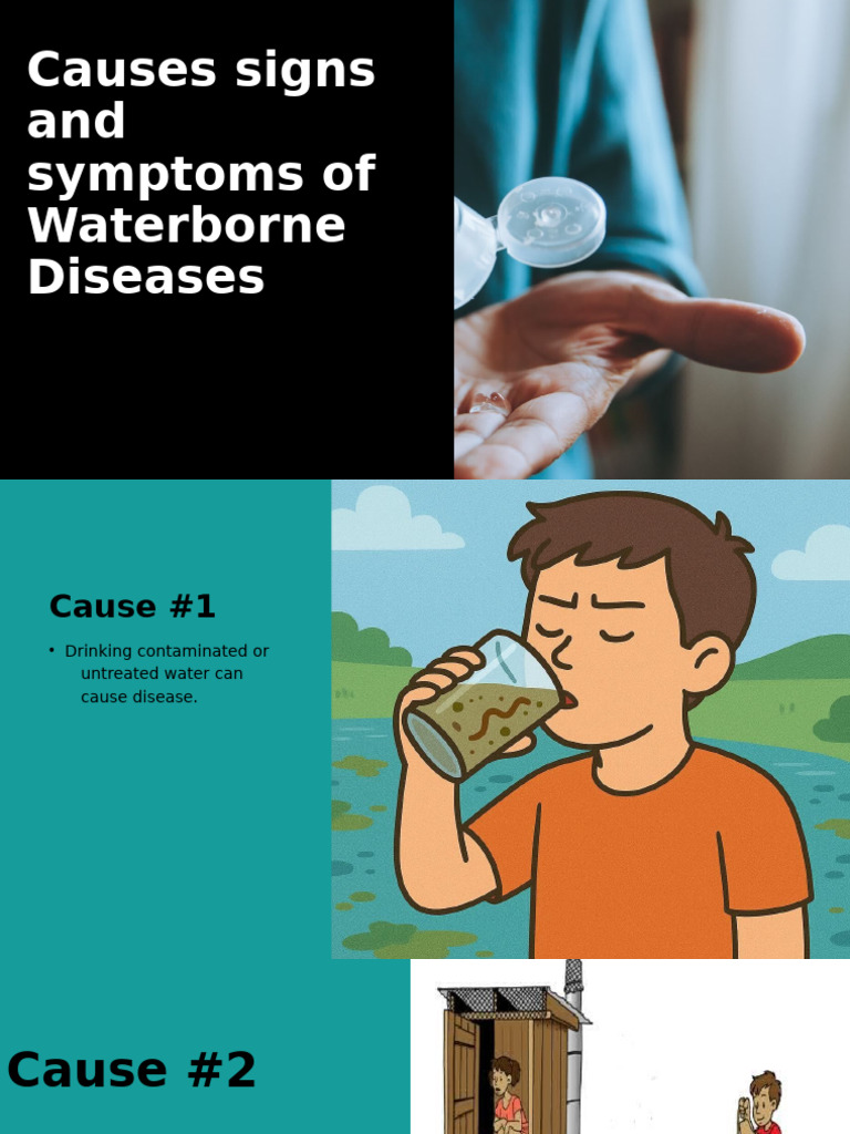 Causes and Symptoms of Waterborne Diseases | PDF