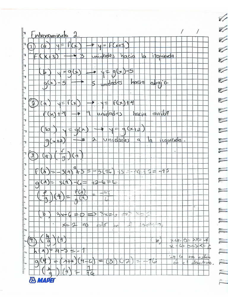 Entrenamiento 2. Jennifer Barrientos | PDF