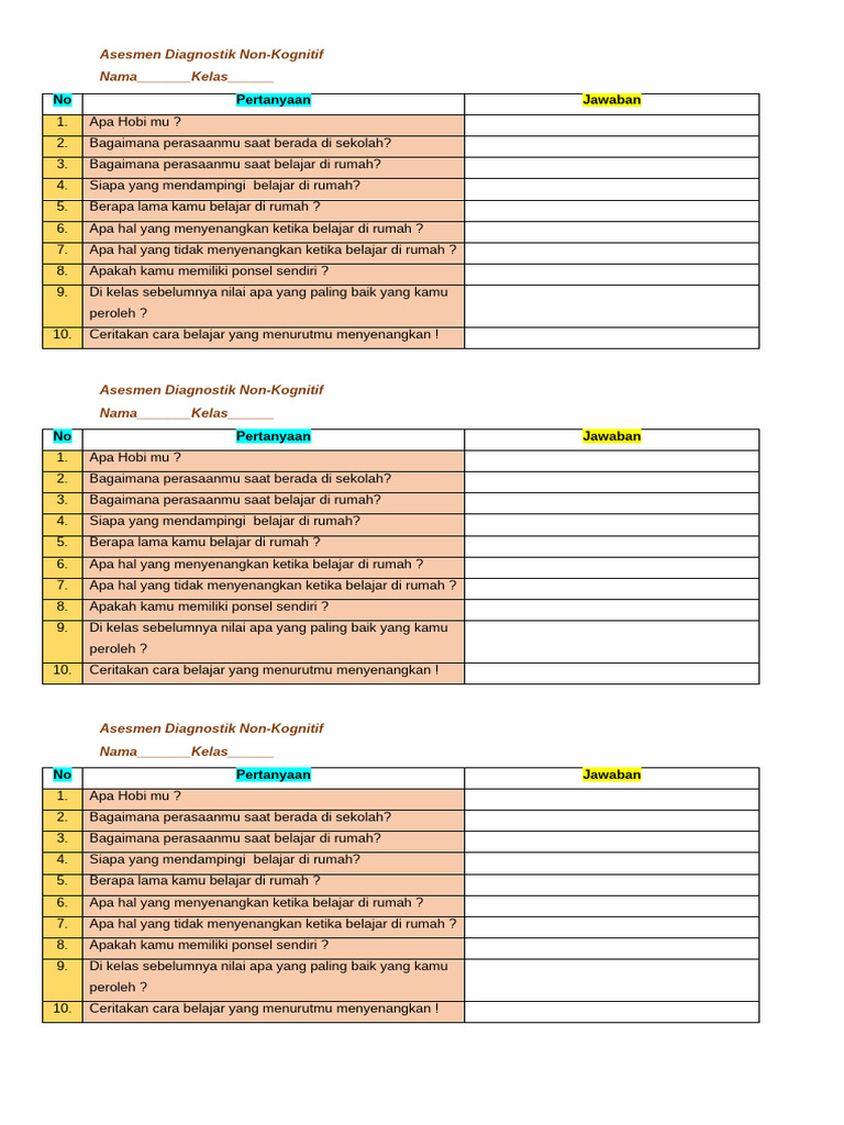 Bilangan Ratusan dari Angka 1, 3, 5 | PDF