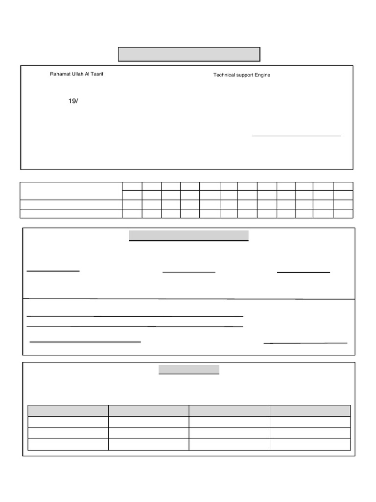 Leave Format Application | PDF