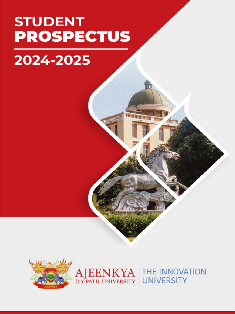 ADYPU Student Handbook | PDF | Academic Degree | Creativity