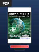 Precalculus - Mathematics For Calculus 7th Edition Edition PDF | PDF