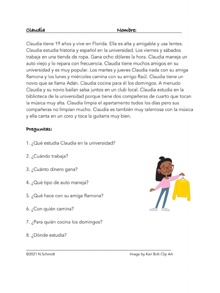 Lectura Ropa | PDF