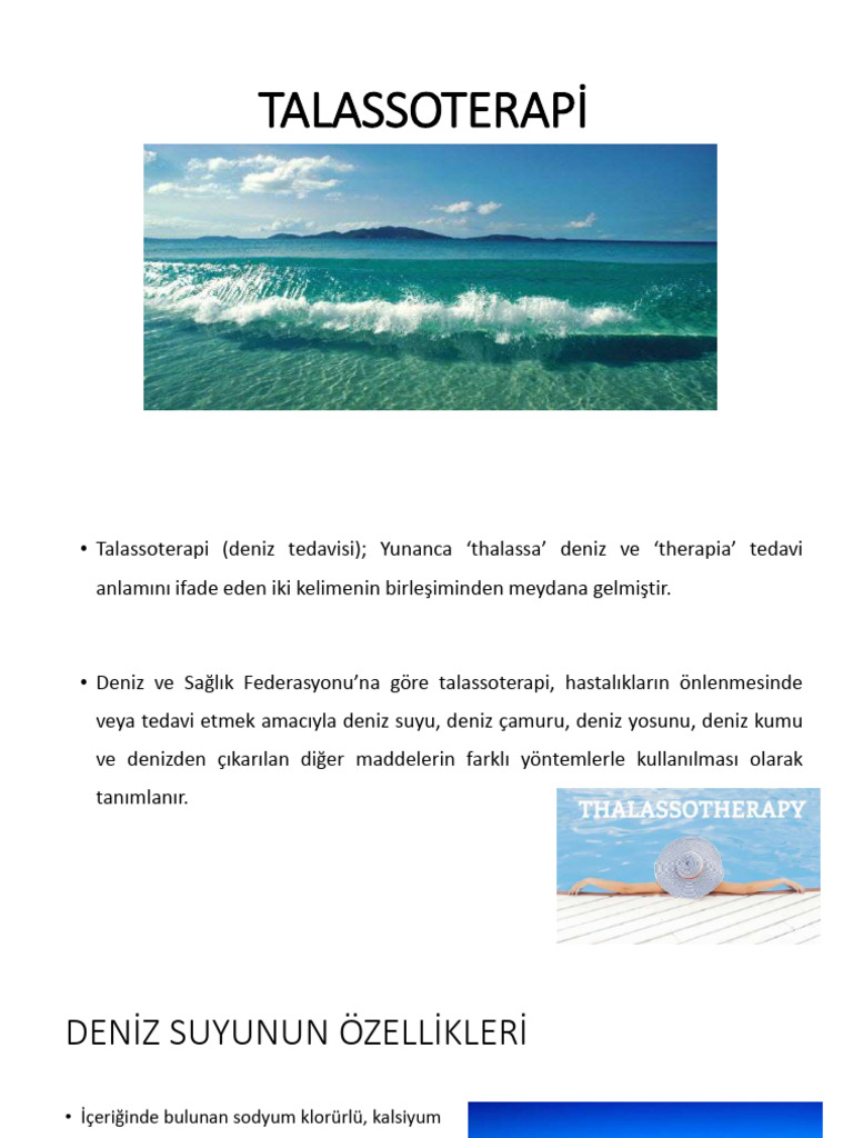 Talassoterapi | PDF