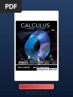 Complete Bundle Calculus 10th Edition Larson | PDF | Integral | Derivative