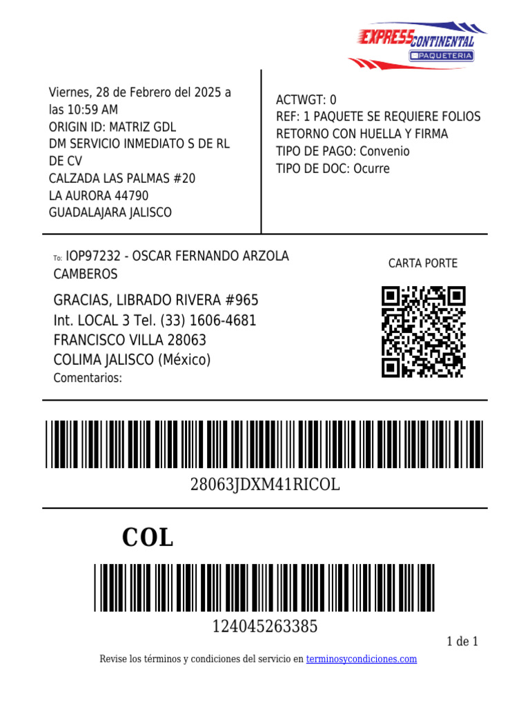 Guia Cja Iop 97232 28 02 2025 | PDF