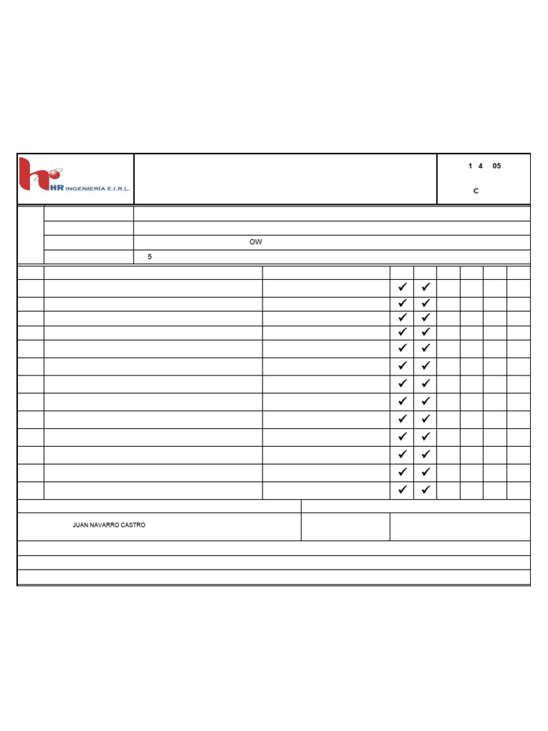 Programa Mtto - Herramientas Manuales | PDF