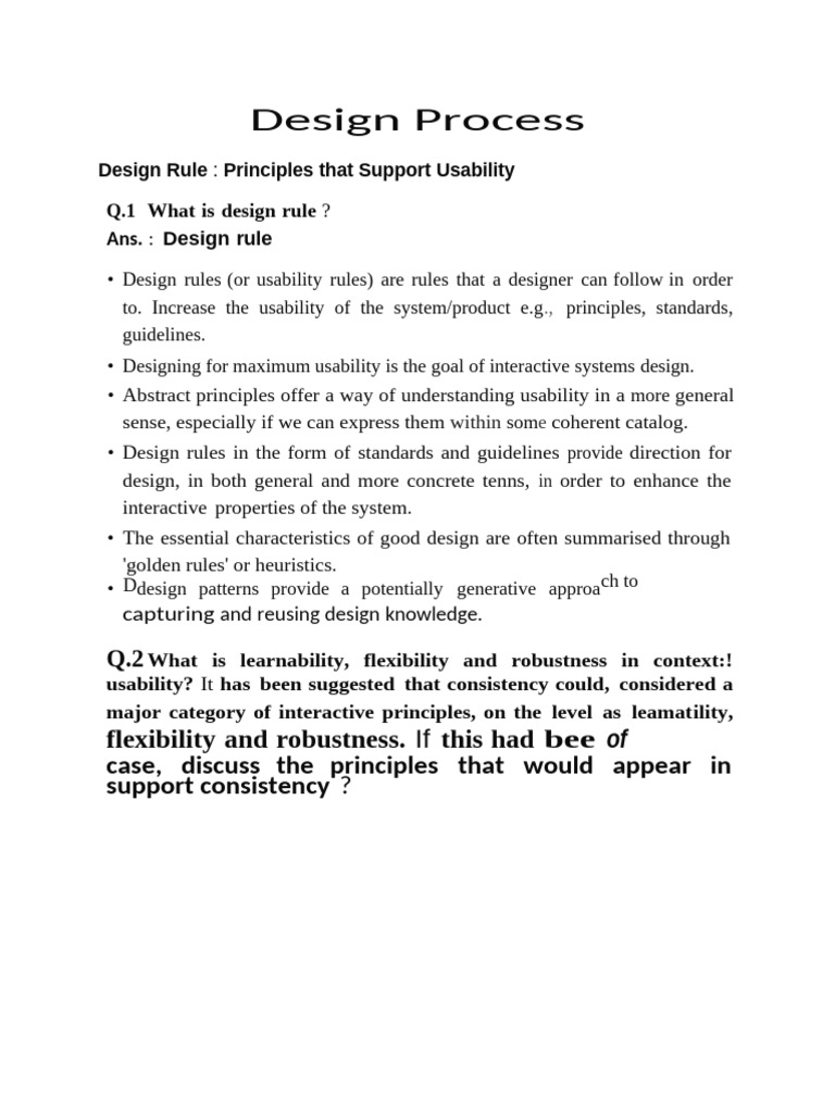 Design Process Chapter 4 | PDF