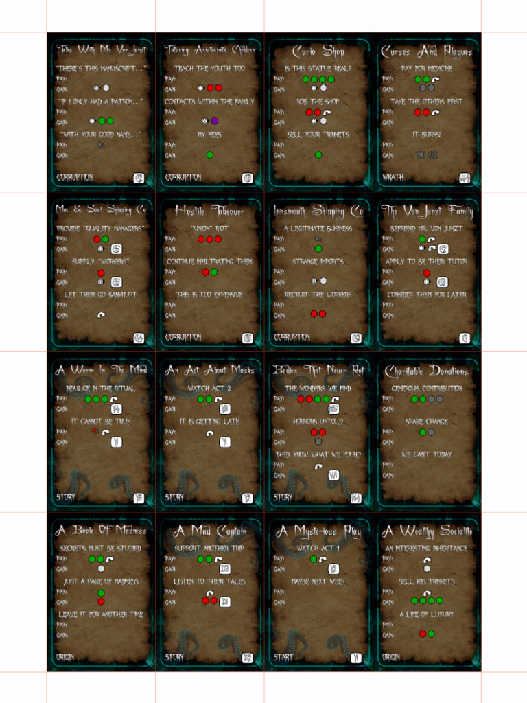 Conspicuous Cultists Cards | PDF