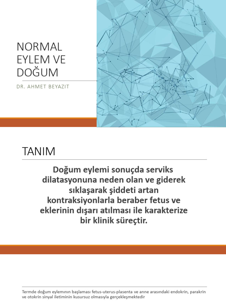4-Normal Eylem Ve Doğum | PDF