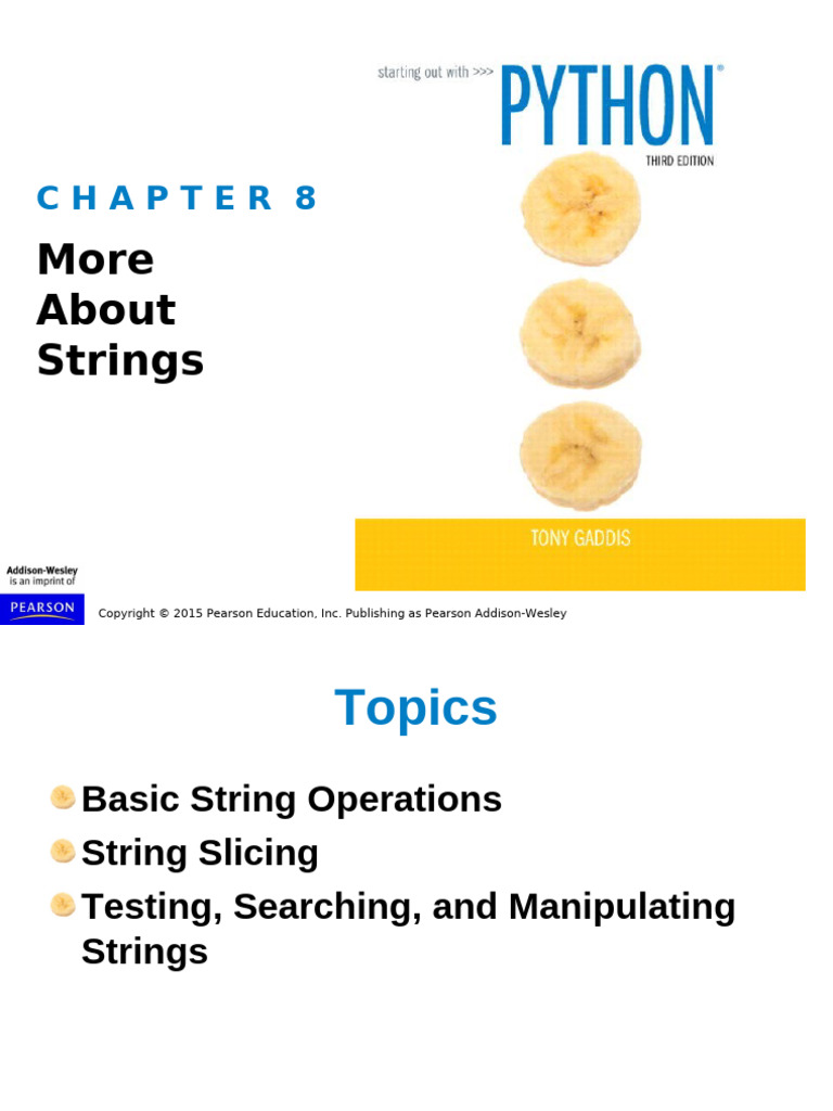 Python String Operations Guide | PDF | String (Computer Science) | Control Flow