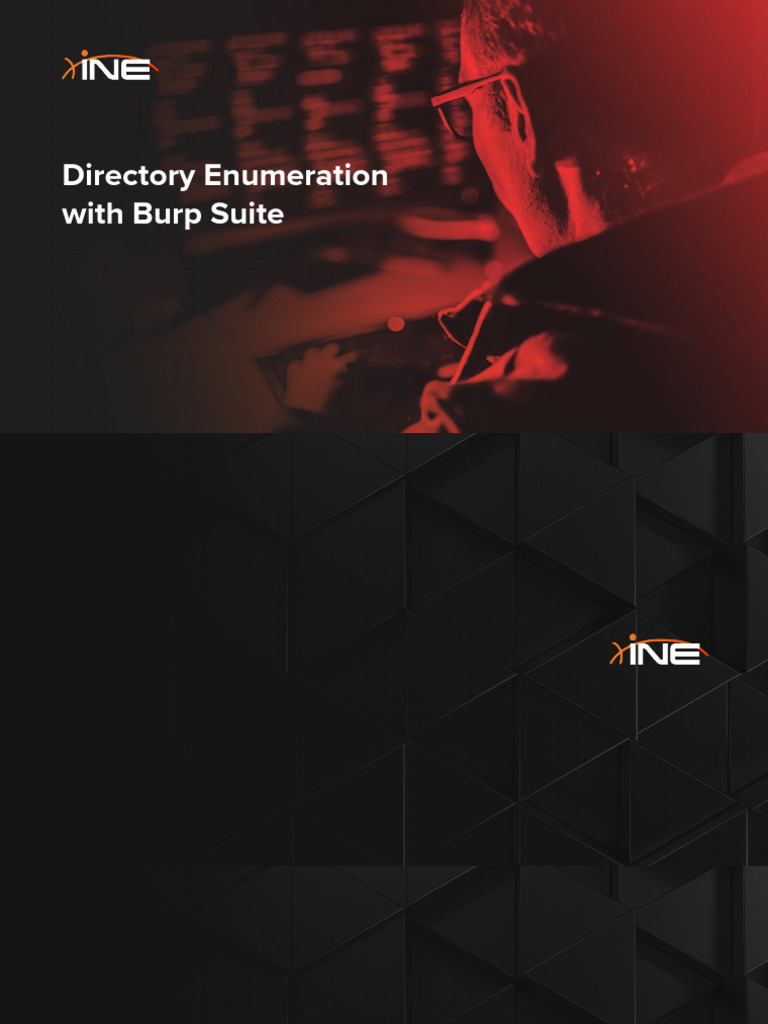 Directory Enumeration With Burp Suite | PDF