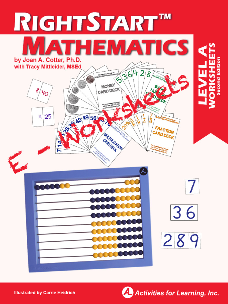 Rightstart Math Level A Worksheets 25.02 | PDF | Triangle | Mathematics