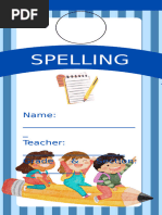 Spelling Booklet for Students | PDF
