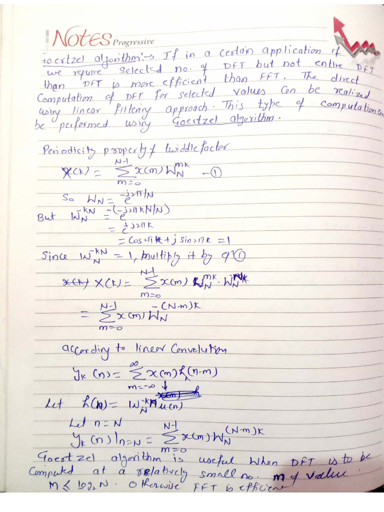 Digital Signal Processing Notes Pdf