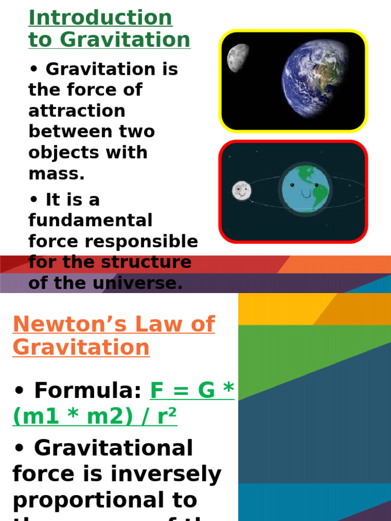 Gravitation Presentation Class11 | PDF