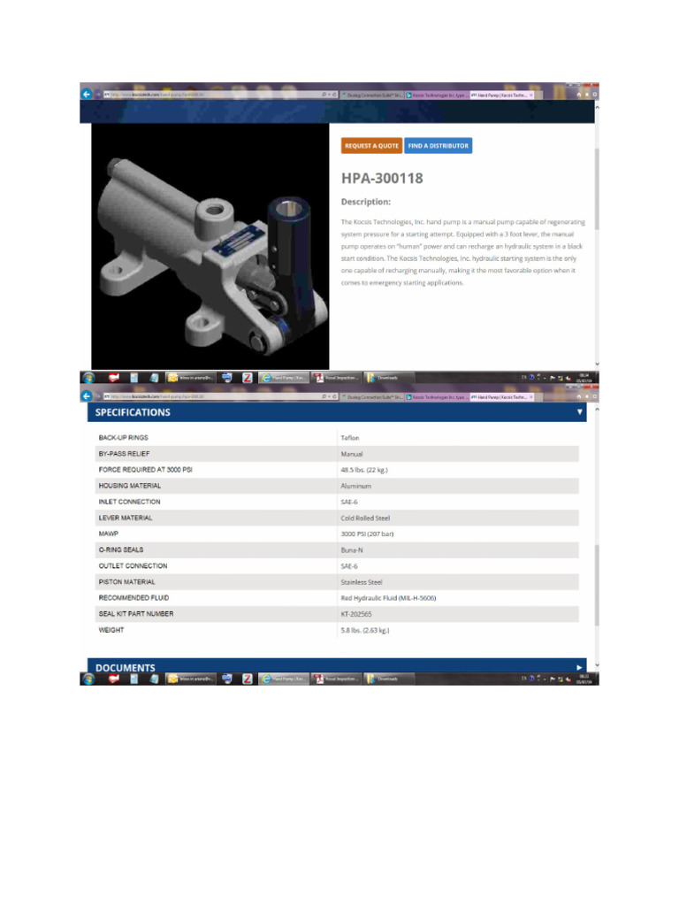 EDG Extract For Hydro Start Pump | PDF