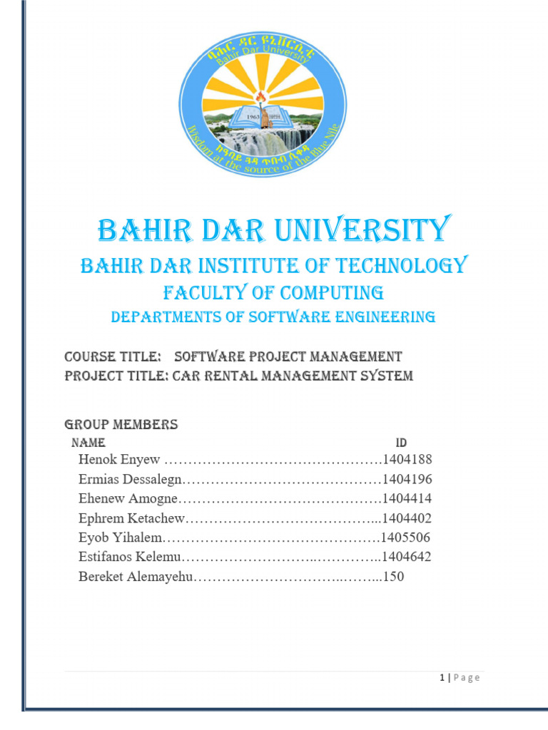 Car Rental Management System Overview | PDF | Databases | Software Testing