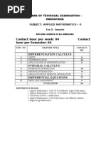 Engineering Mathematics Syllabus 1st Year | PDF | Partial Differential ...
