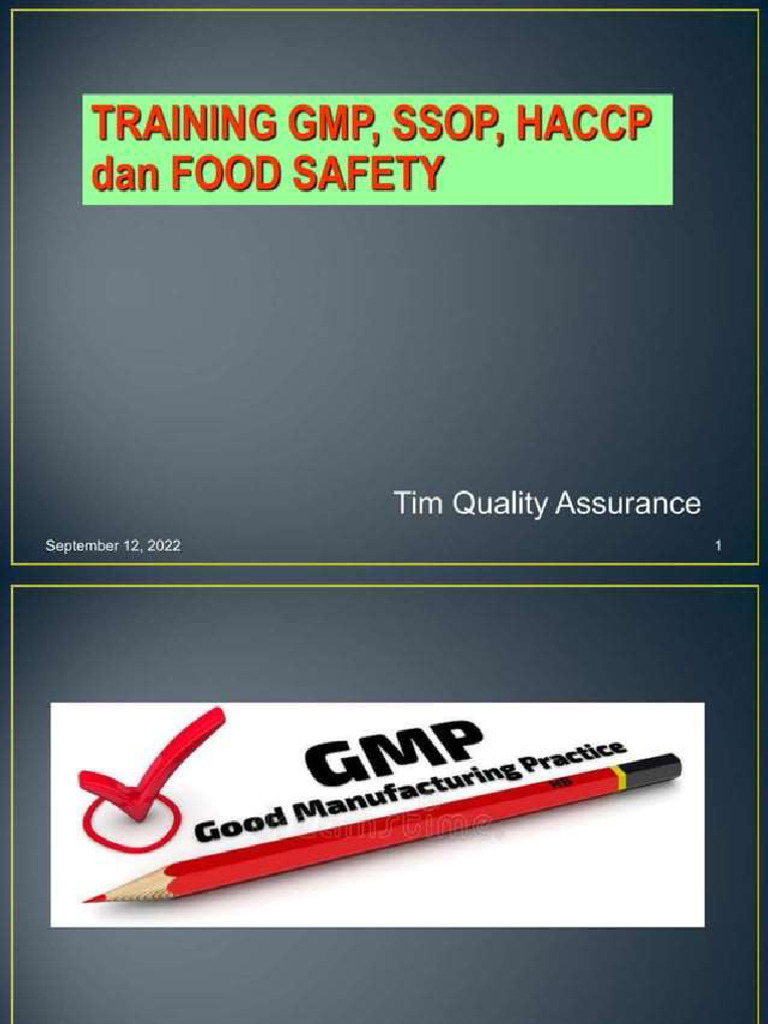 GMP | PDF