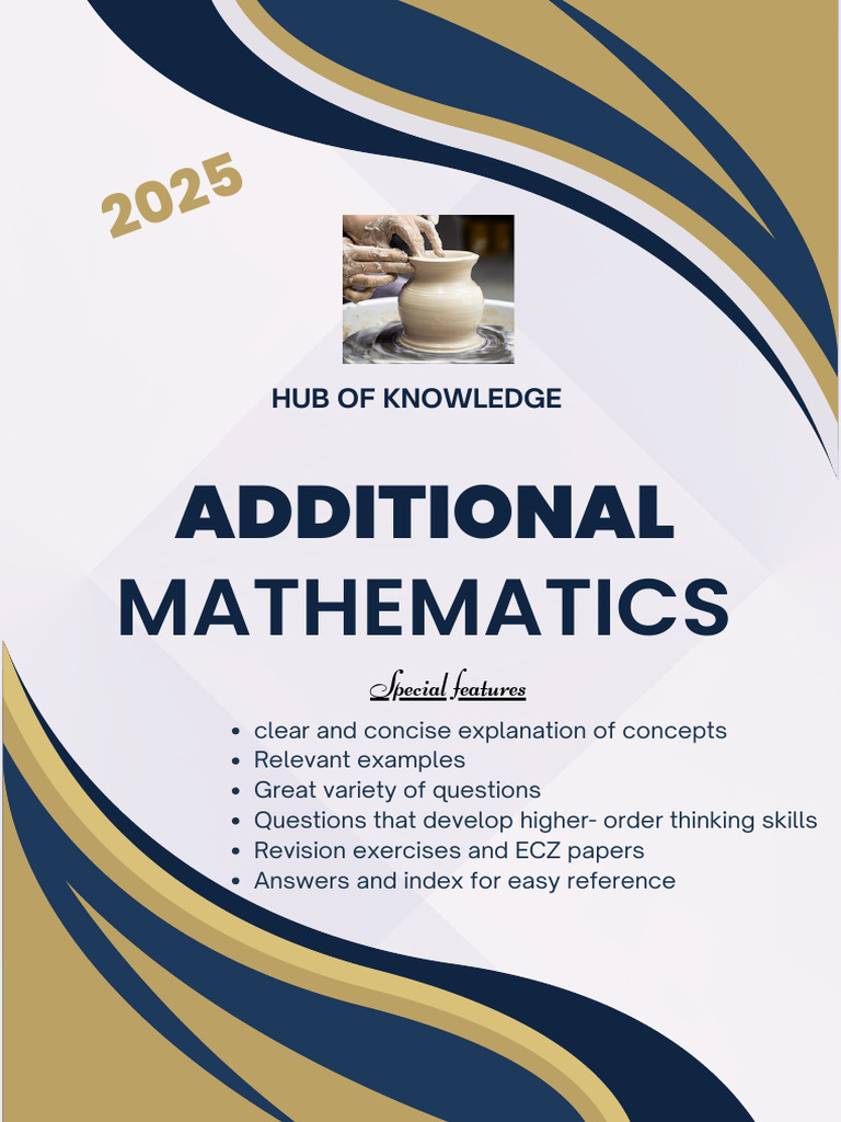 Blue Gold White Professional Design Concept Financial Report Cover Document A4 - 2 | PDF